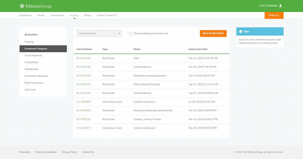 Announcing The New Client Portal 2020 | The Entrust Group