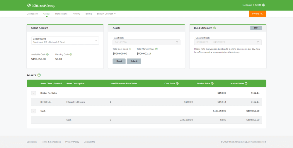 Announcing The New Client Portal 2020 | The Entrust Group